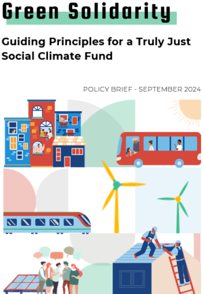 Green solidarity: Guiding principles for a truly just and Social ...