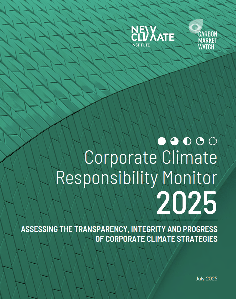 Corporate Climate Responsibility Monitor 2025 - Carbon Market Watch